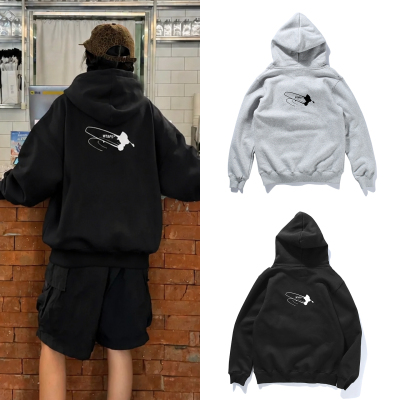 日系余文乐同款WTAPS AzAz SWEATER CTPL 连帽卫衣慵懒风情侣帽衫