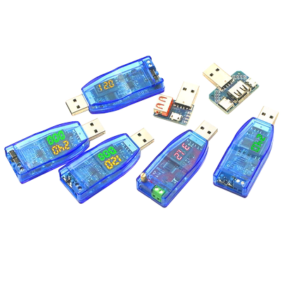 USB可调升降压电源稳压模块板