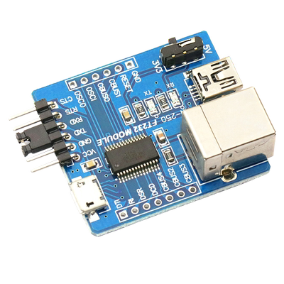 3合一FT232RL USB转串口模块 B型/MINI/micro三接口转UART模块串
