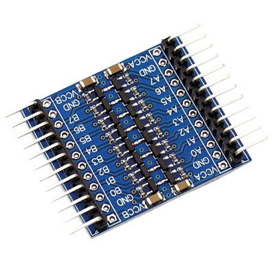 8路电平转换模块3.3V和5VPi接5V