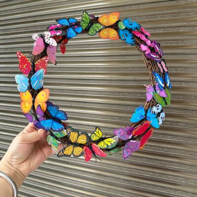 Wreah Spring Door Wall Easer Simulaion Buerfly Real Vine Han