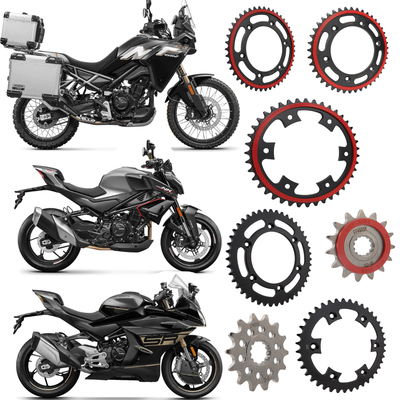 适用春风450SR 450NK 450MT双摇臂静音提速前后大小飞齿牙盘链轮