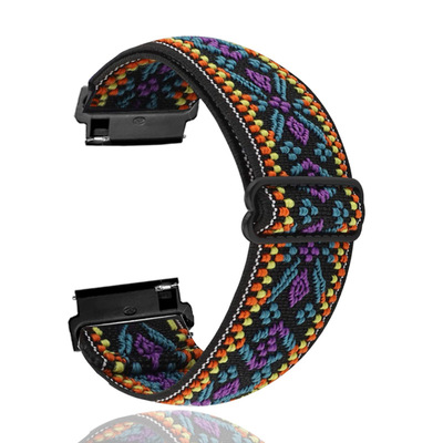 伸缩弹力尼龙佳明表带