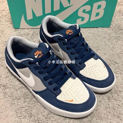 Nike休闲板鞋灰蓝男女