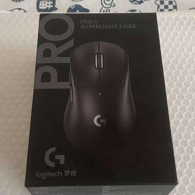 议价GPW4罗技PRO X SUPERLIGHT 2DEX无线游戏鼠标黑色 全新议价！