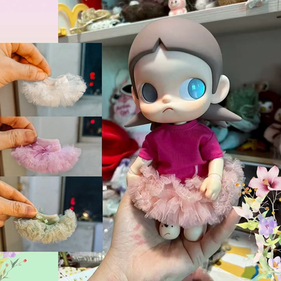玛特zsiga向往之处娃衣molly可动人偶BJD1/8分ob22小布嘎子姐裙子