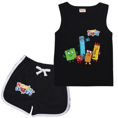 NumberBlocks儿童背心两件套