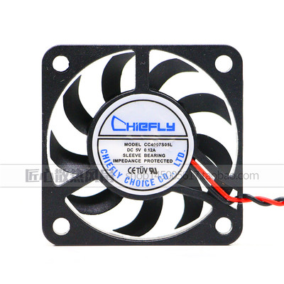 CHIEFLY CC4007S05L 5V 0.12A 4007 显卡 南北桥2线静音散热风扇