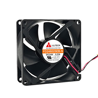 Y.S.TECH 元山 FD248025EB-N 24V 0.23A 8CM 8025变频器 散热风扇