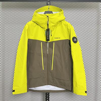 探路者冲锋衣男女通款24春秋新款户外防风单层外套TABBCM90822