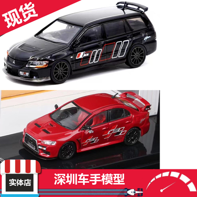 Tarmac Works 1/64三菱Mitsubishi LANCER Evolution X瓦罐车模型