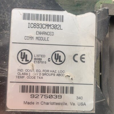 议价GE模块 IC693CMM302L，ENHANCED COM
