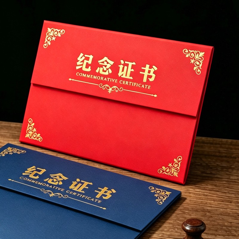 纪念证书定制结业幼儿园纪念证书可展示a4奖状证书壳表扬信可打印