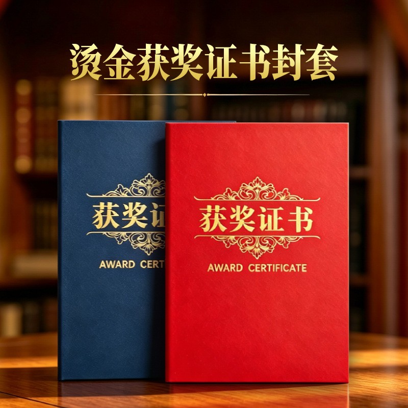 获奖证书外壳制作荣誉证书奖状聘书结业证书外壳表扬信荣誉奖状证