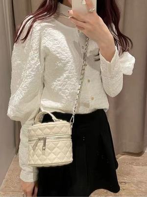 圆领设计感小众洋气小衫短款上衣