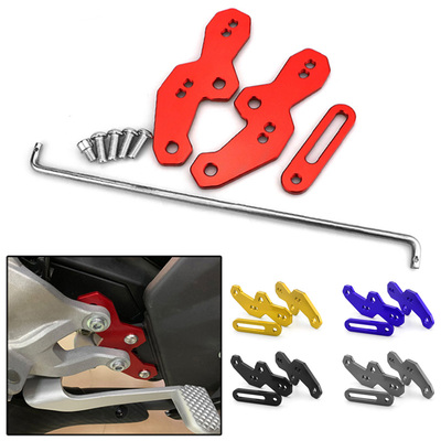 适用雅马哈R15 V3 17-19年摩托车改装CNC升高脚踏码脚踏后移半组