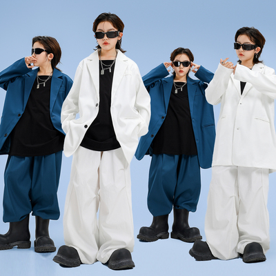 儿童嘻哈街舞popping机械舞潮服