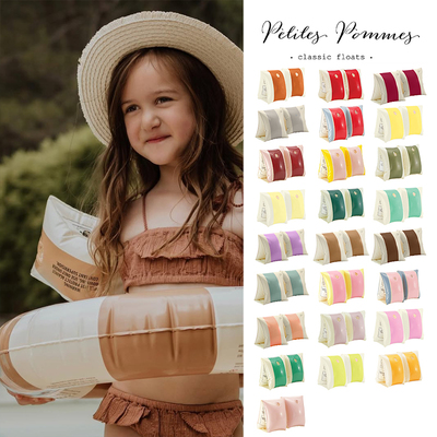 Little家现货 Petites Pommes SS25春夏儿童游泳救生臂环PVC