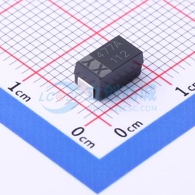 PXTE010M477E060STU CASE-E-7343-28(mm) 钽电容