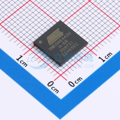 单片机(MCU/MPU/SOC) ATXMEGA64A3U-MHR QFN-64 MICROCHIP(美国微