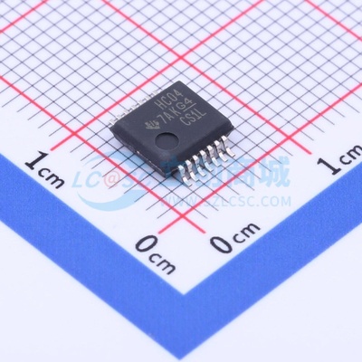 反相器 SN74HC04DBR SSOP-14 TI/德州 电子元器件配单原装正品