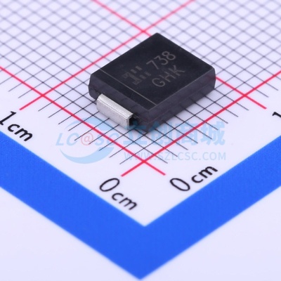 静电保护器(TVS/ESD) SMCJ130A-13-F DO-214AB DIODES(美台)