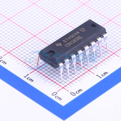 数字比较器 CD4585BE PDIP-16 TI/德州 电子元器件配单原装正品