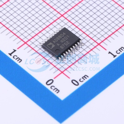 数模转换芯片DAC AD8804ARUZ TSSOP-20 ADI(亚德诺) 电子元件配单
