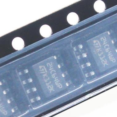 M24C64-WMN6TP 24C64WP ST24C64 原装进口 贴片SOP8存储器芯片IC