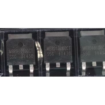 MBRD10100CT封装TO-252-2(DPAK)肖特基二极管 全新原装