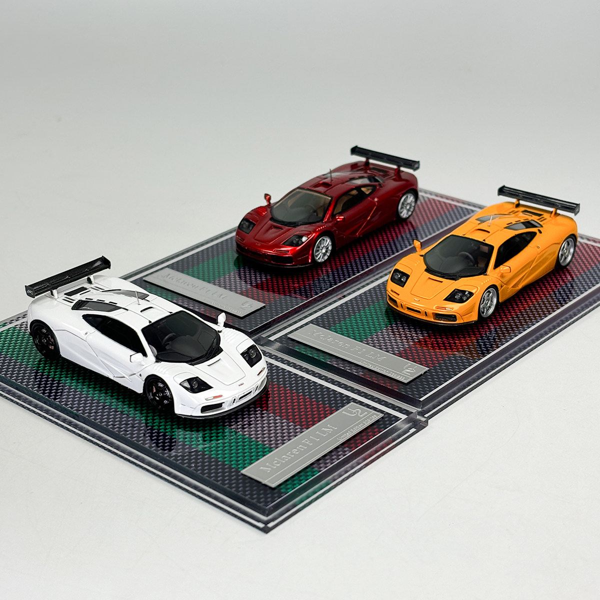 U2 1:64McLaren迈凯伦F1 LM 限量 树脂 收藏摆件汽车模型