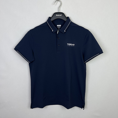 探路者速干T恤男短袖polo衫