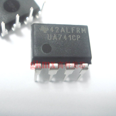 TI集成电路UA741CP DIP8操作单放大器电压反馈2.5元/PCS