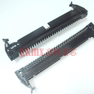 高科美芯 牛角座接插件DC2-64芯 64PIN弯针 间距2.54mm 2.6元/PCS