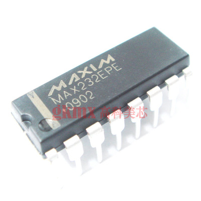 IC集成电路芯片MAX232CPE   DIP16 收发器热卖3元/PCS淘金币