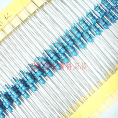 高科美芯 金属膜电阻1/4W 0.25W 768K 色环电阻精度1% 100个5元