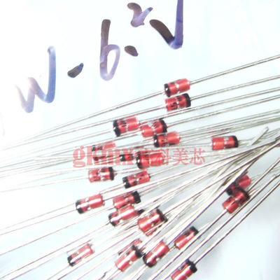 高科美芯 齐纳稳压二极管1N4735 1W 6.2V DO-41玻璃管直插10个3元