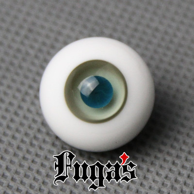 【fuga’s】手工玻璃眼.BJD娃娃眼珠.烟熏蓝 12-20mm