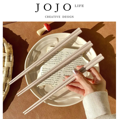 JOJO'SLIFEPD奶油风合金筷防霉