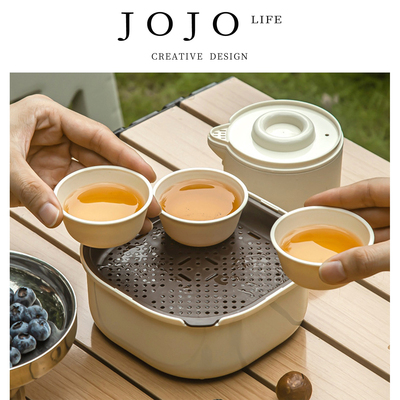JOJO'SLIFEPD行便携式茶具套装