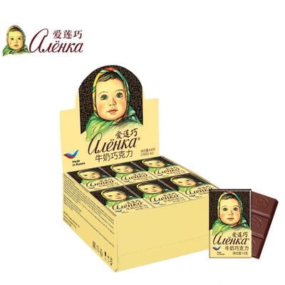 俄罗斯进口爱莲巧娃娃巧克力