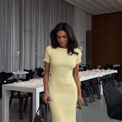 欧美法式连衣裙2026夏季新款设计