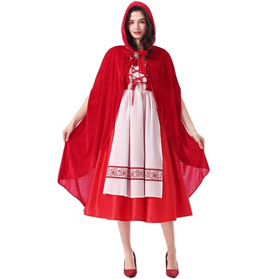 万圣节斗篷小红帽舞台演出服