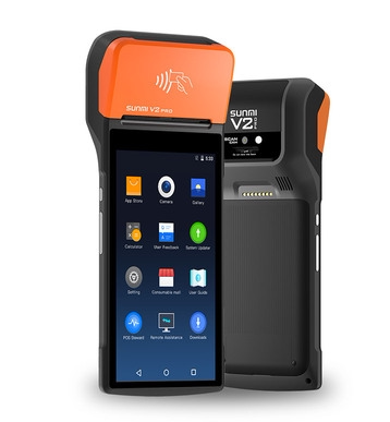 SUNMI商米V2PRO商超移动收款机收银机一体机收银系统