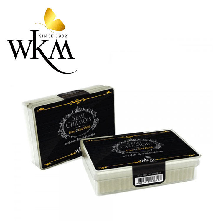 WKM进口擦银布麂皮绒擦金布首饰清洁擦银布K金专业擦手表首饰翻新
