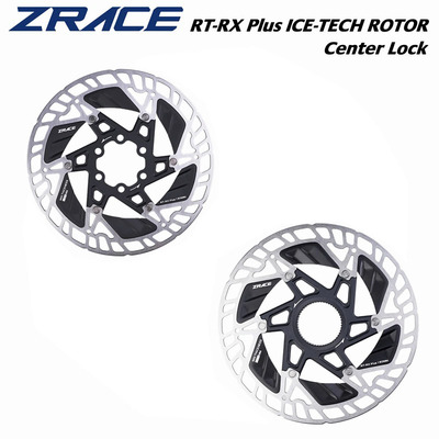 ZRACE 自行车刹车片六钉 中锁 碟片刹车盘 160MM散热片山地公路