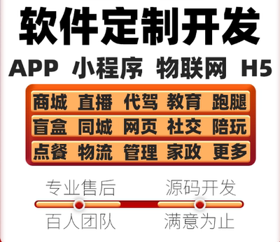 软件开发软件定制小程序开发定制商城app定制开发电脑办公系统