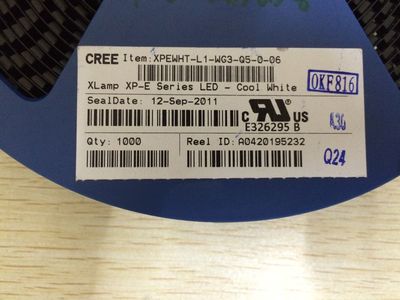 LED 3535带球白色 美国科瑞XPEWHT-L1-WG3-Q5-0-06 凸面3W