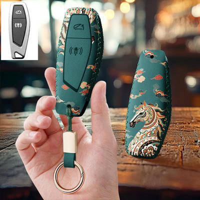 适用三阳剑齿虎ADXTG400机车钥匙套包24款SYM遥控保护套扣壳男女