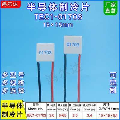 美容温差模块微型半导体制冷片
